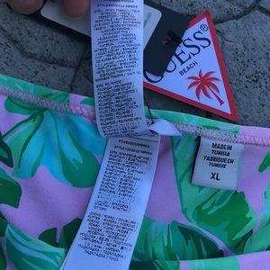 Guess | Swim | Guess Beach Xl Plm Beach High Cut Swim Bottom Reversible ...